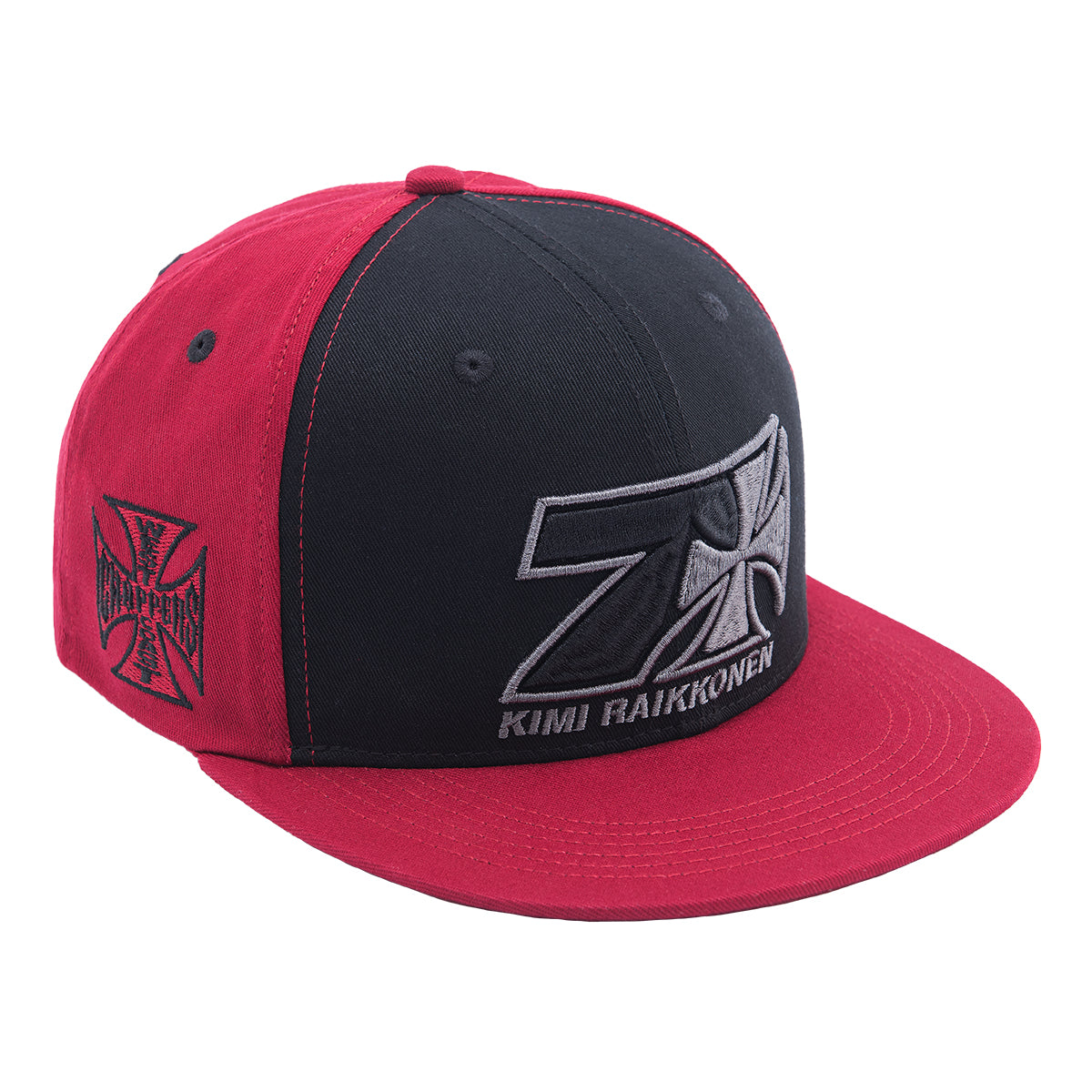 KIMI CROSS SEVEN - SNAPBACK FLATBILL HAT – Kimi By West Coast Choppers