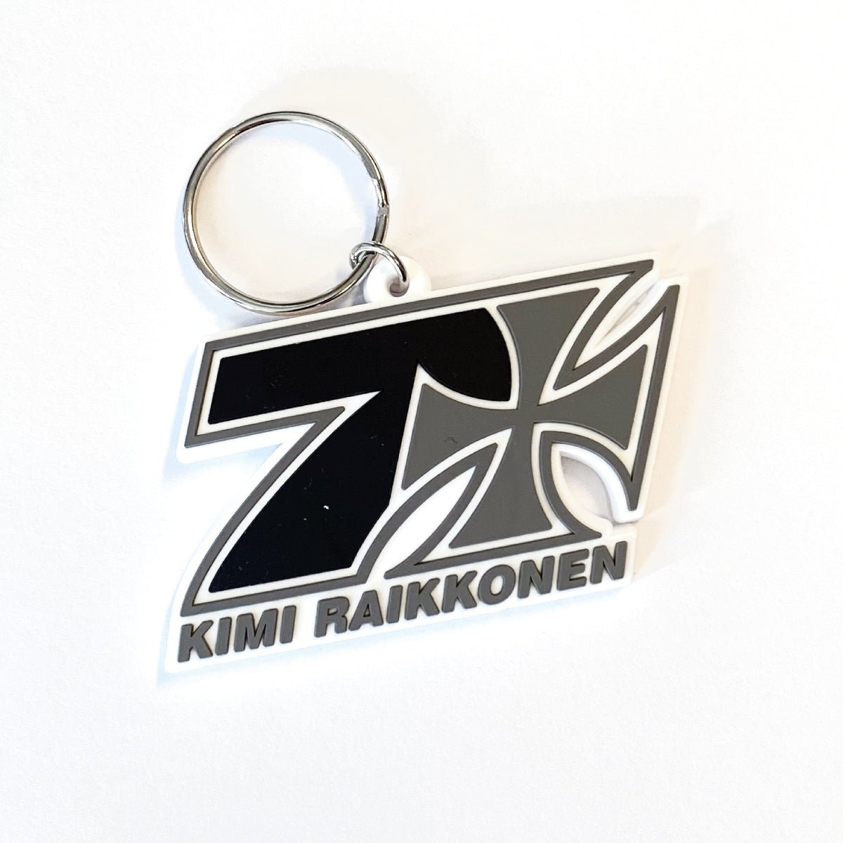 KIMI CROSS SEVEN RUBBER KEYCHAIN – Kimi By West Coast Choppers
